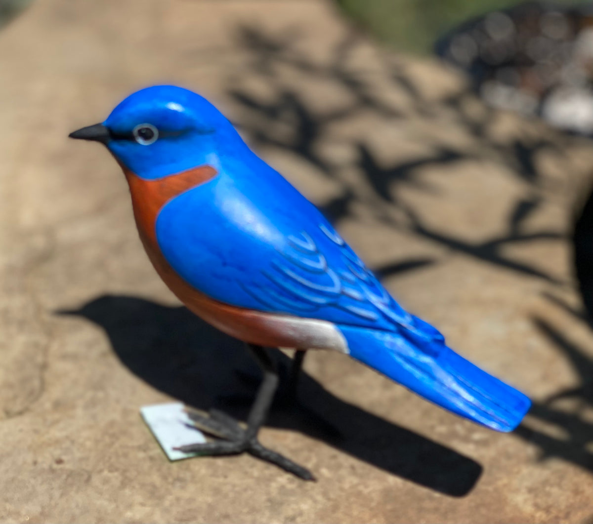 Hand Painted Wood Bird figures - Quail - Flicker - Woodpecker - Crow ...